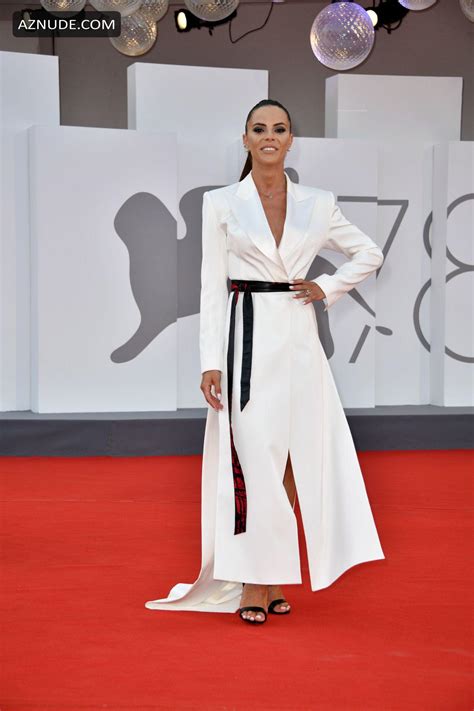 Shaila Gatta Sexy Flaunts Her Hot Legs At The Th Venice Film Festival In Italy Aznude