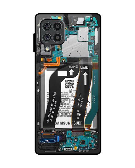 Buy Teardown Premium Glass Cover For Samsung Galaxy F62shock Proof