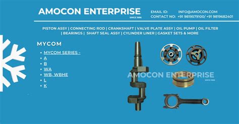 mycom compressor spare parts at ₹ 1000 refrigeration compressor spare