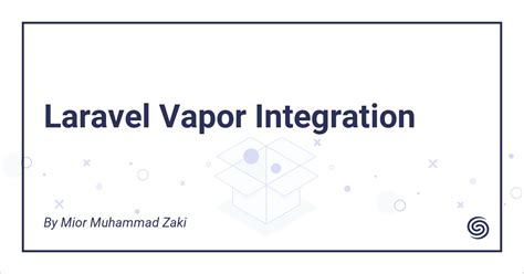 laravel vapor integration nova packages