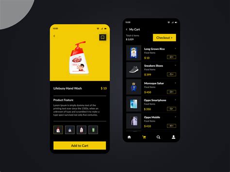 E Commerce Mobile App Ui Ux Design Behance