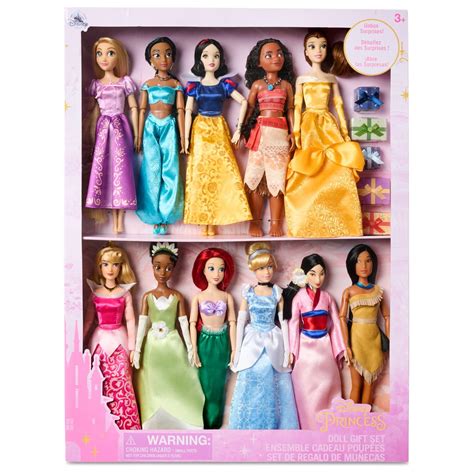 Disney Store Official Princess Classic Doll T Set 11 Inches