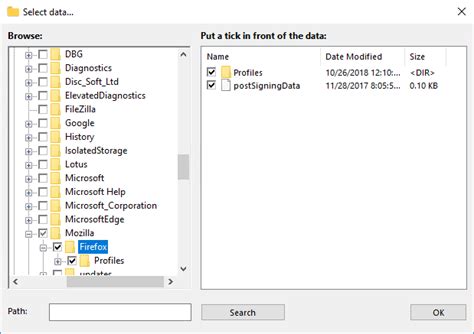 Firefox Backup Tool For History Bookmarks