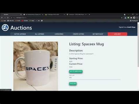 Github Arjsarmiento Auctioning E Commerce Django An E Commerce Website For Online Product