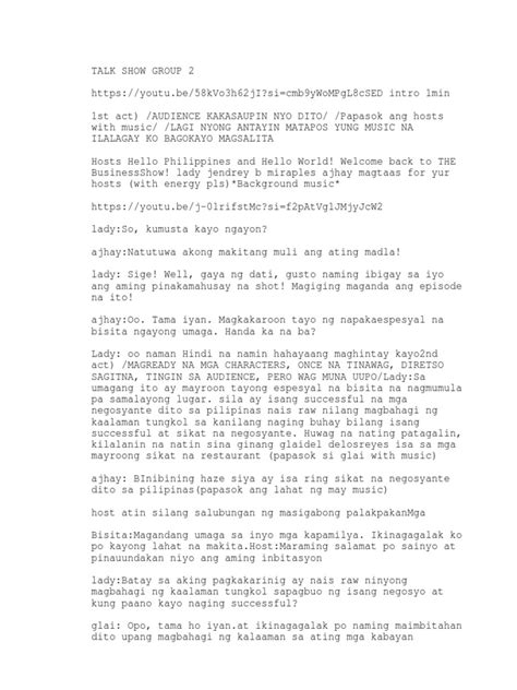 script my project pdf