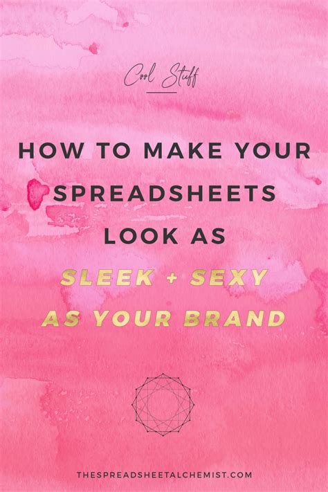 how do i make an excel spreadsheet throughout how to make your excel