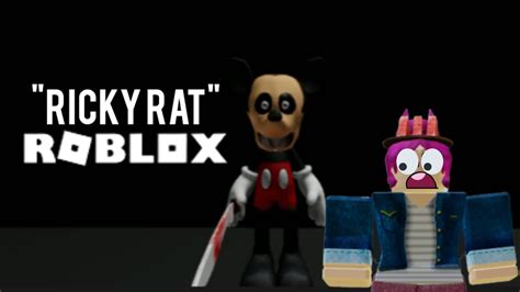 Ricky Rat In Roblox Mickey Is A Killer Run 😱 Youtube