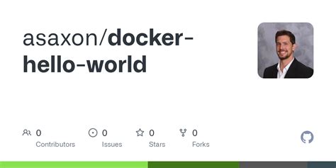 Github Asaxondocker Hello World