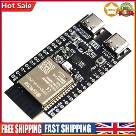 Esp32 C6 Development Board Wifi Bluetooth Compatible Esp32 C6 Wroom 1 Risc V £947 Picclick Uk
