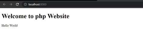 如何使用 PHP 在您的计算机上托管本地服务器 码农参考