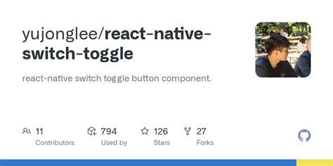 GitHub Yujonglee React Native Switch Toggle React Native Switch Toggle Button Component