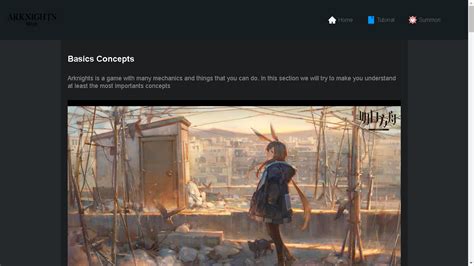 GitHub Chuu Arknights Tutorial Site