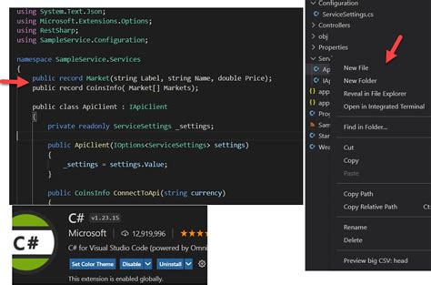why isn t my vscode c support working r csharp