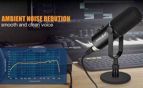 Proar Xlr Usb Dynamic Microphone Pc Computer Microphone For Podcasting Vocal Recording Live