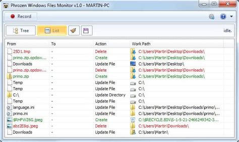 Windows Files Monitor Records Any File System Change In Its Interface GHacks Tech News