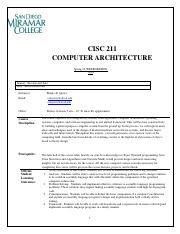 Building Computer Systems Integrating Algorithms Architecture Course Hero