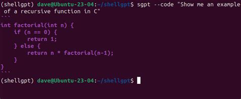 How To Run Chatgpt Using Shellgpt From The Ubuntu Terminal