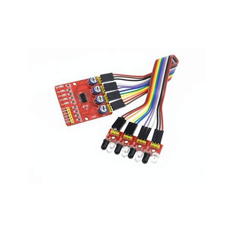 4 way infrared tracing tracking module transmission line modules