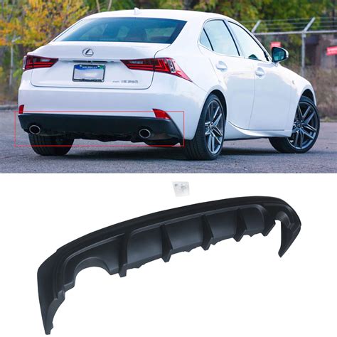 Buy Ninte Rear Diffuser For 2014 2016 Lexus Is250 Is350 Is200t Matte