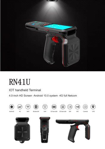 Rt I62h Windows 10 Handheld Pda Barcode Scanner Data Collector Shenzhen Rugline Technology Co