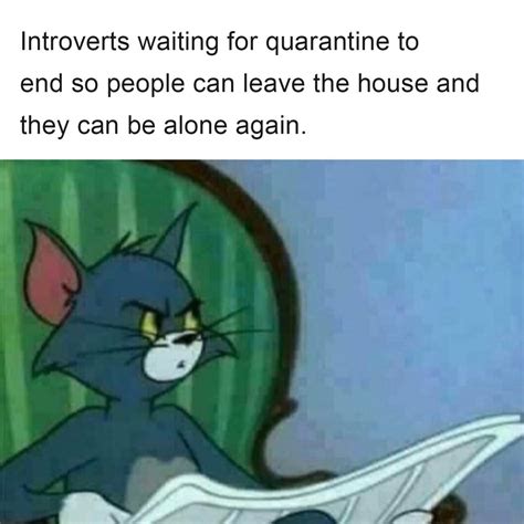Introverts Waiting For Quarantine Rcomedycemetery Know Your Meme