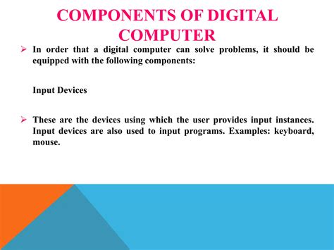 Components Of Digital Computer Pptx