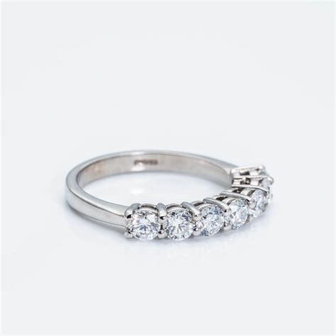 Lab Grown Diamond Eternity Ring Platinum Diamond Ring Mccalls