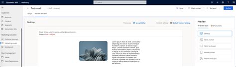 Responsive Design In The Dynamics 365 Marketing Email Canvas — Syvantis Technologies Inc