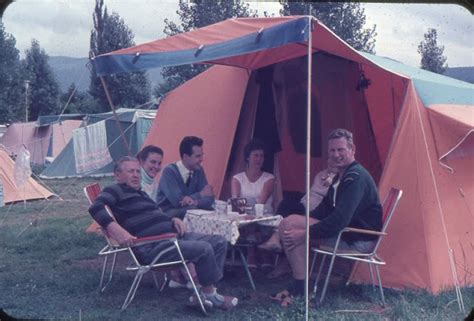 Camping In The Early 1960s Through Amazing Color Photos ~ Vintage Everyday