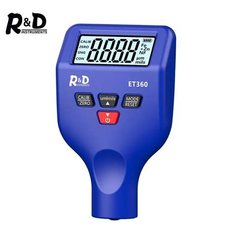 도막측정기 두께 깊이 R Det360 차량용 게이지 01 Um Fenfe Fe Zn 고정밀 자동 페인트 작업 티몬