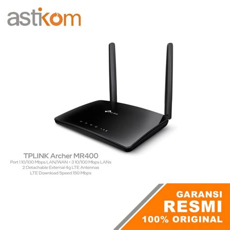 Jual TP Link Archer MR400 AC1200 Wireless Dual Band 4G LTE Router Shopee Indonesia
