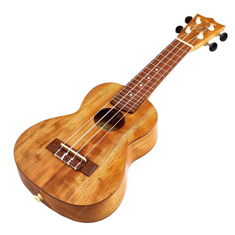Wooden Ukulele Hawaiian Traditional Musical Instrument Premium Photo
