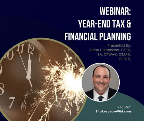 Webinar Year End Tax And Financial Planning Lauren