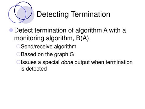 Ppt Termination Detection Of Diffusing Computations Powerpoint