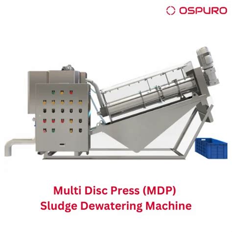 Multi Disc Screw Press Capacity 500 Kld At Best Price In Pune Id 2853590701548