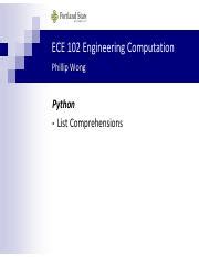 Creating Python Lists with List Comprehensions | Course Hero