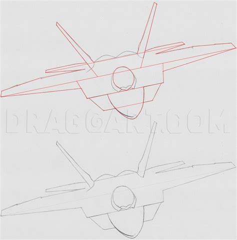 How To Draw Jet Plane Step By Step