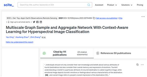 Multiscale Graph Sample And Aggregate Network With Context Aware Learning For Hyperspectral