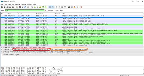 Solved Wireshark Hands On List The Layer 2 3 4 And 5 Pdus That Are