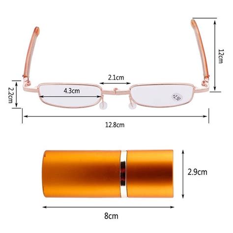 Collapsible Reading Glasses With Boxanti Blue Ligh Grandado