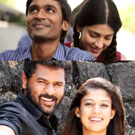 Dhanush Shruti Haasan Prabhu Deva Nayanthara And More Top South Indian Actors Whose Alleged