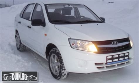 Лада Гранта цвет Белое облако 240 | Авто