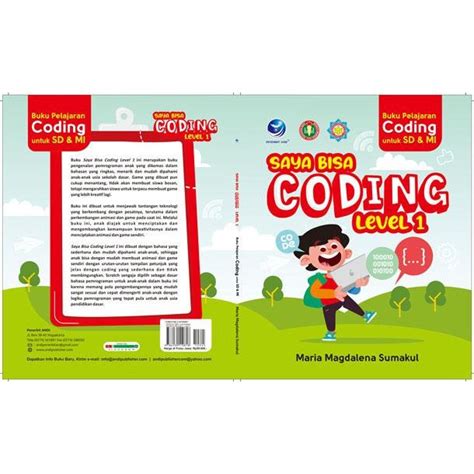Jual Buku Pelajaran Coding Untuk Sd Dan Mi Saya Bisa Coding Level 1 4 Shopee Indonesia