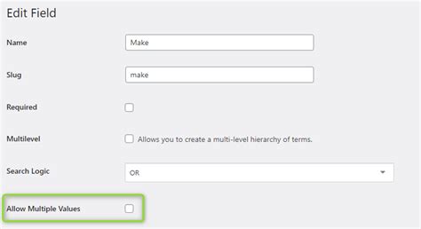 Custom Fields Allow Multiple Values Listivo Support