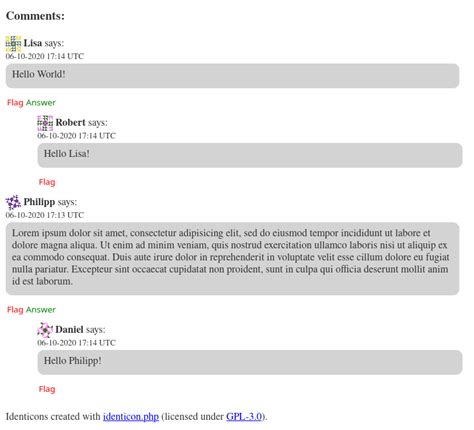 Beginner PHP Comment System Code Review Stack Exchange