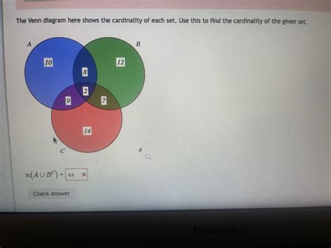 Answered: The Venn diagram here shows the… | bartleby