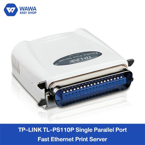 TP LINK Single Parallel Port Fast Ethernet Print Server PS110P สามารถใชงานรวมกบเครองปรนท