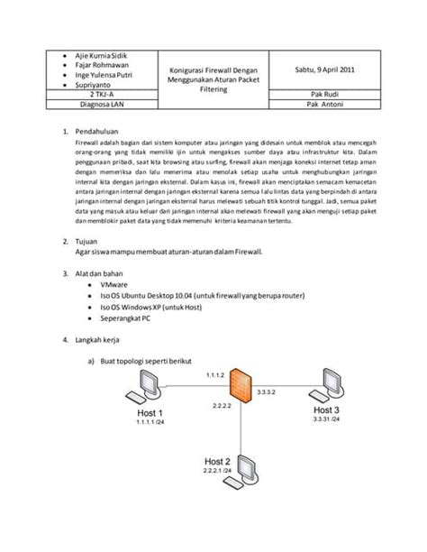 Mikrotik Firewall Chain Input Pdf