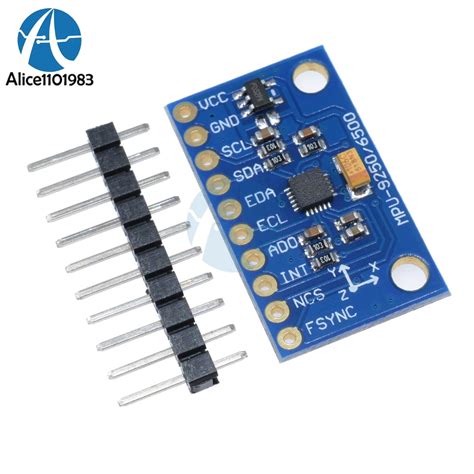 I2C IIC SPI MPU9250 Sensor Module MPU 9250 MPU 9250 9 Axis Attitude Gyro Accelerator
