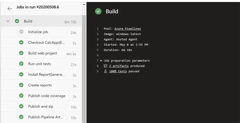 yaml defined ci cd for asp core 3 1 wake up and code